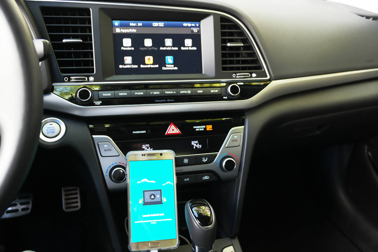 Así­ funcionó para nosotros Android Auto en el Elantra 2017 de Hyundai ...